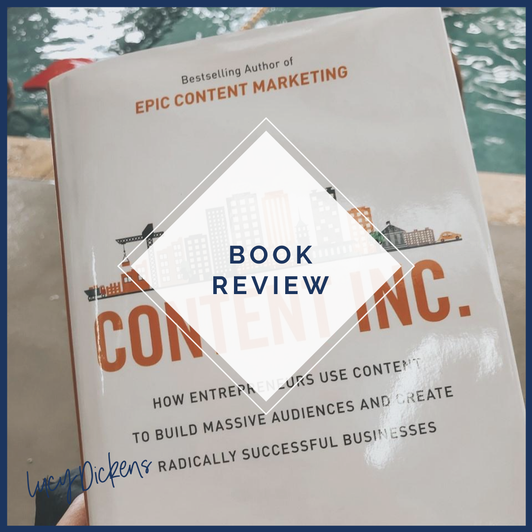 Book Review: Content Inc - Joe Pulizzi | Lucy Dickens